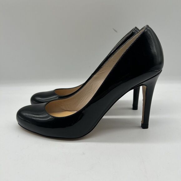 LK Bennett | Shoes | Lk Bennett Womens Black Patent Leather Size 37 Us ...